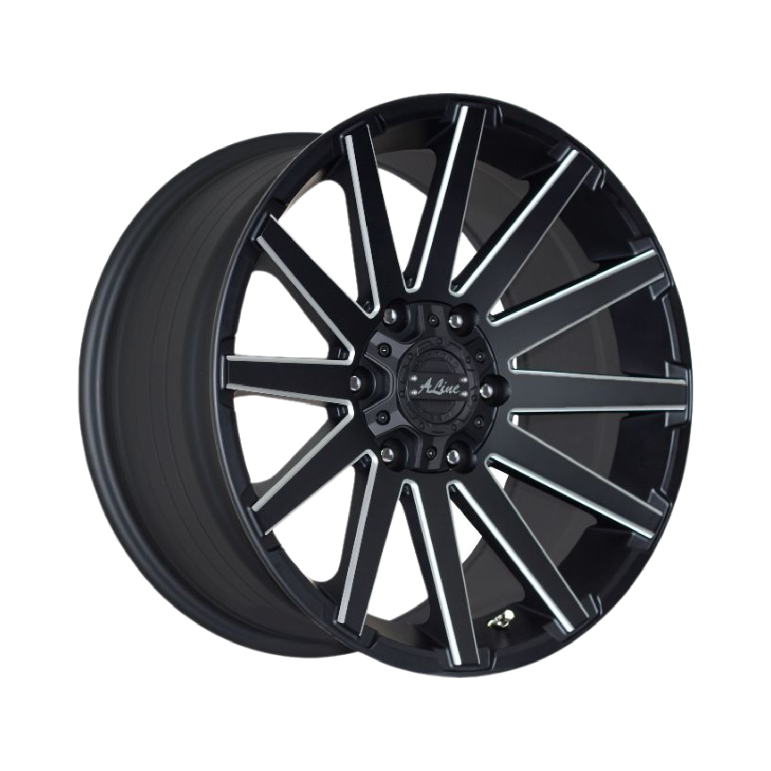 ALINE OUTBACK 4X4 - DARE SATIN BLK MILLED – GP Tyres & Mags
