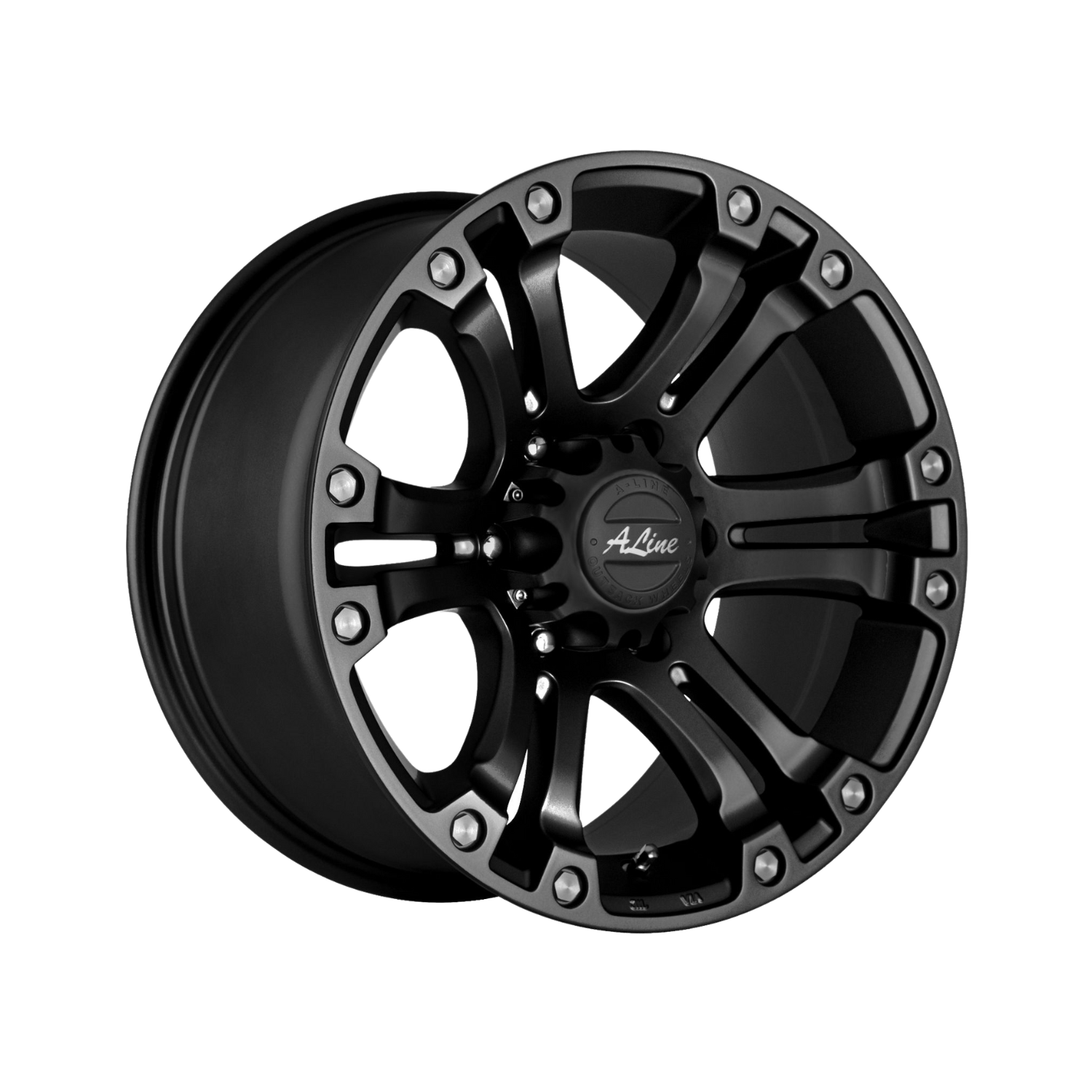 ALINE OUTBACK 4X4 - GRANITE SATIN BLK – GP Tyres & Mags