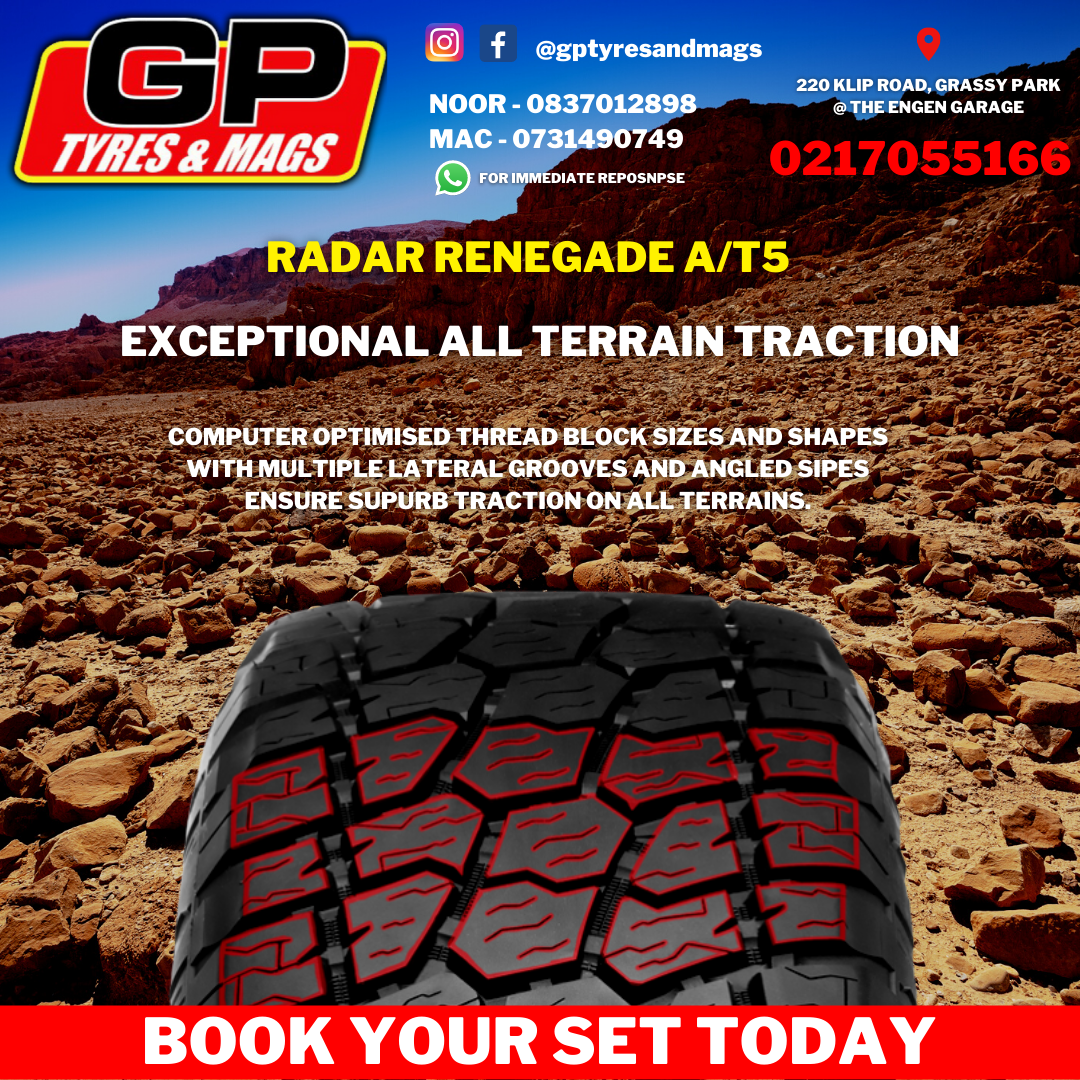 RADAR RENEGADE A/T5 – GP Tyres & Mags