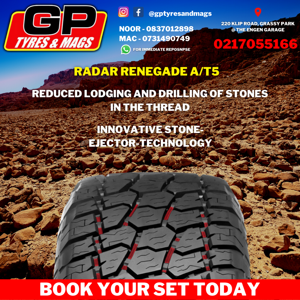 RADAR RENEGADE A/T5 – GP Tyres & Mags